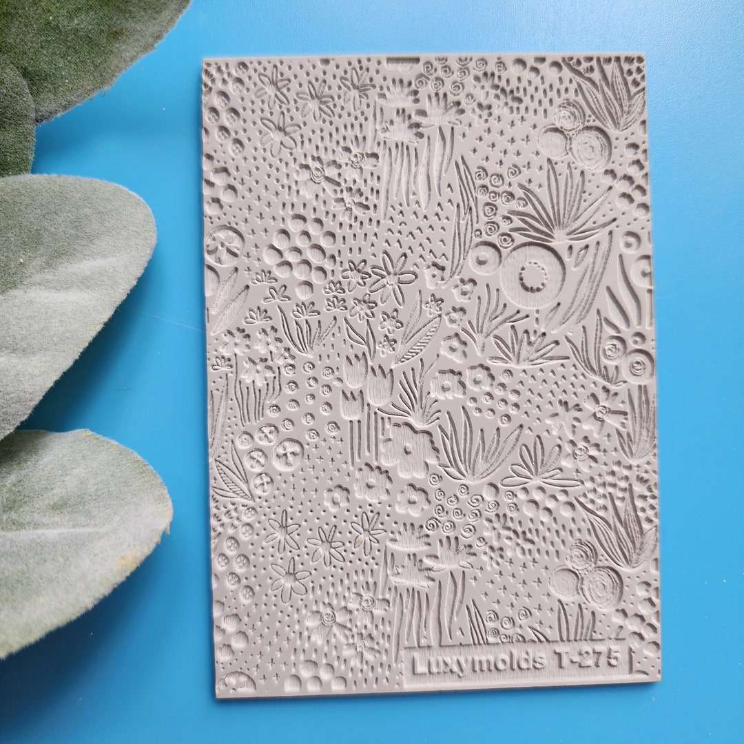 Polymer Clay Texture Tile Texture Mat Clay Stamp Polymer Clay Texture ...