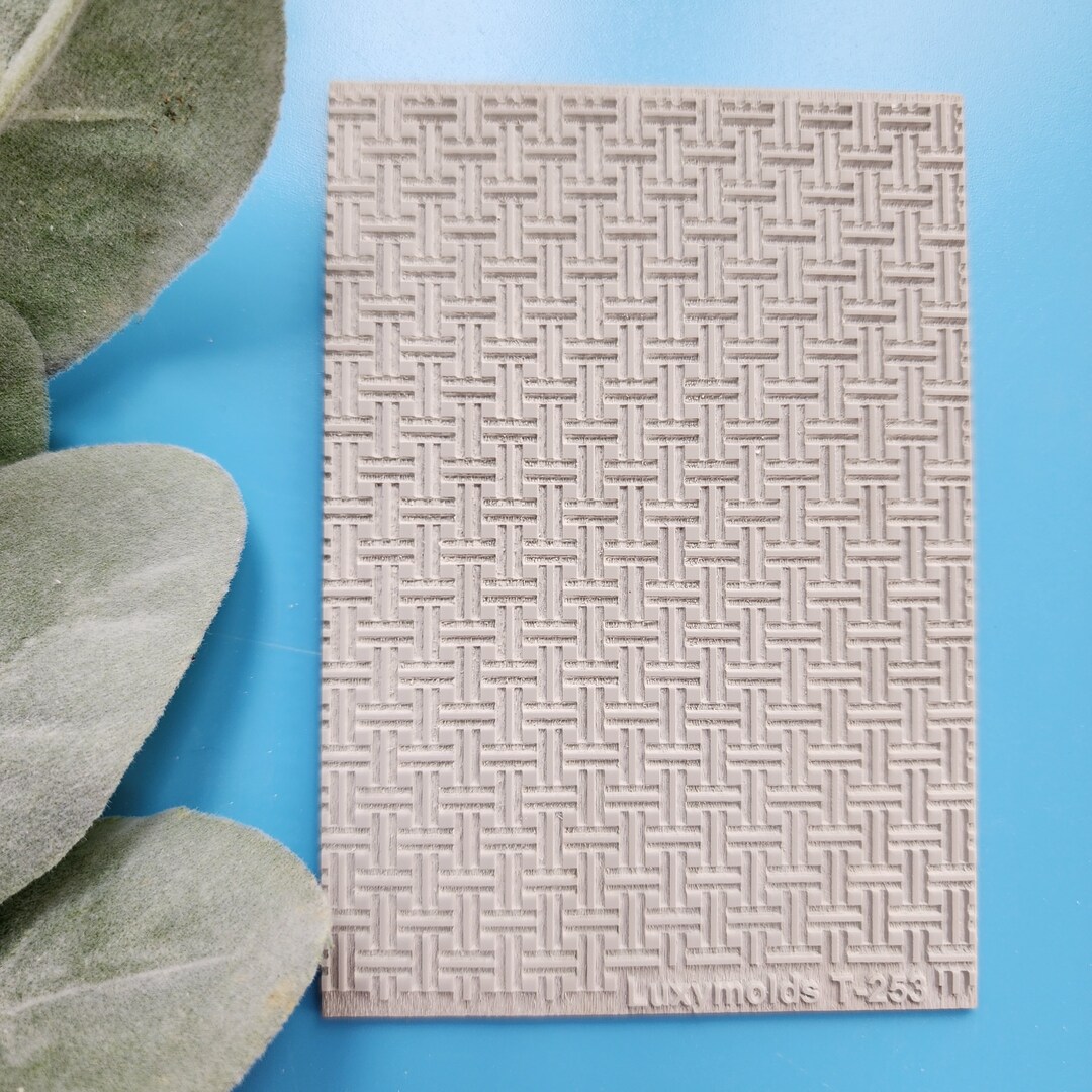 Polymer Clay Texture Tile Texture Mat Clay Stamp Polymer Clay Texture ...