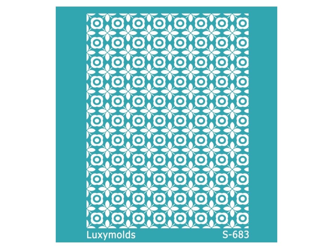 Silk Screen Stencil for Polymer Clay "luxymolds" S-683 - Etsy