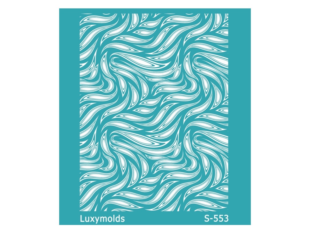 Silk Screen Stencil for Polymer Clay "luxymolds" S-553 - Etsy