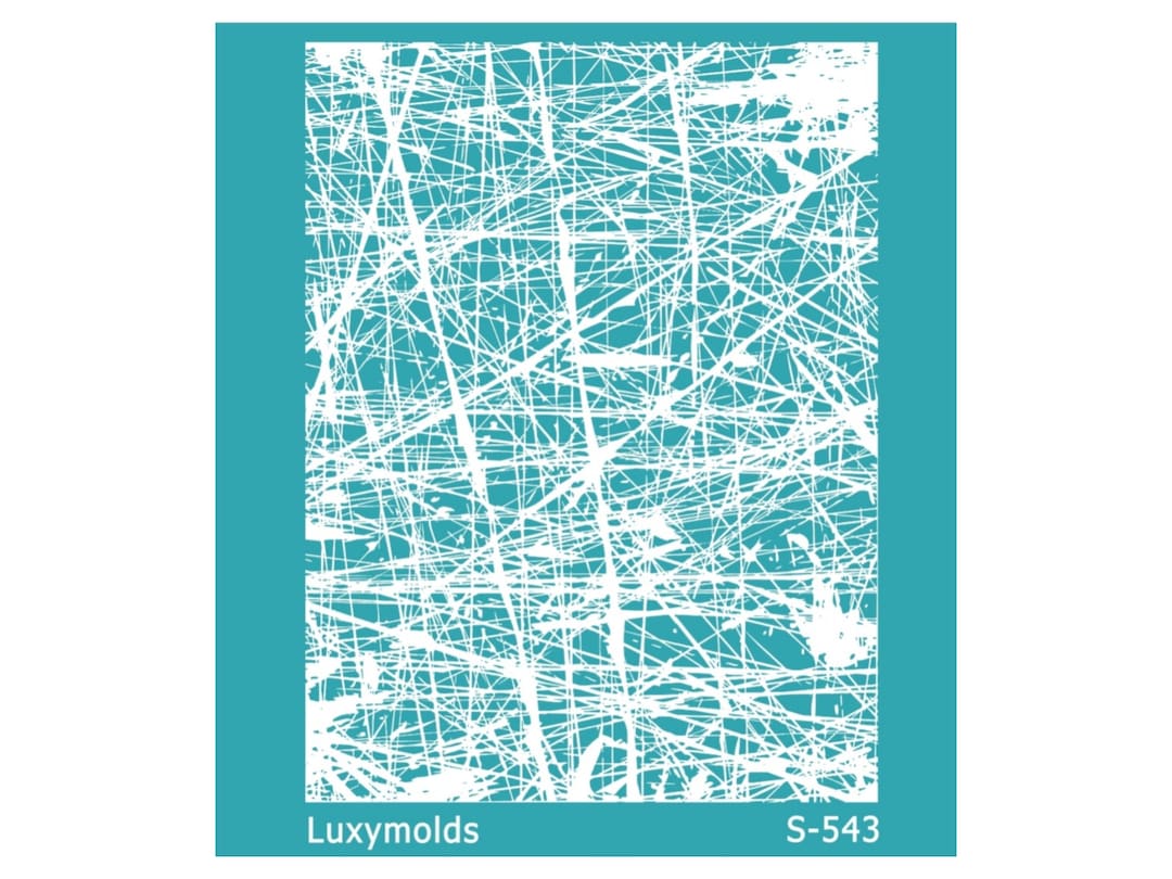 Silk Screen Stencil for Polymer Clay "luxymolds" S-543 - Etsy