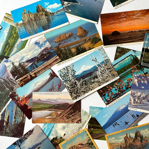 Oregon Vintage Postcard - Etsy