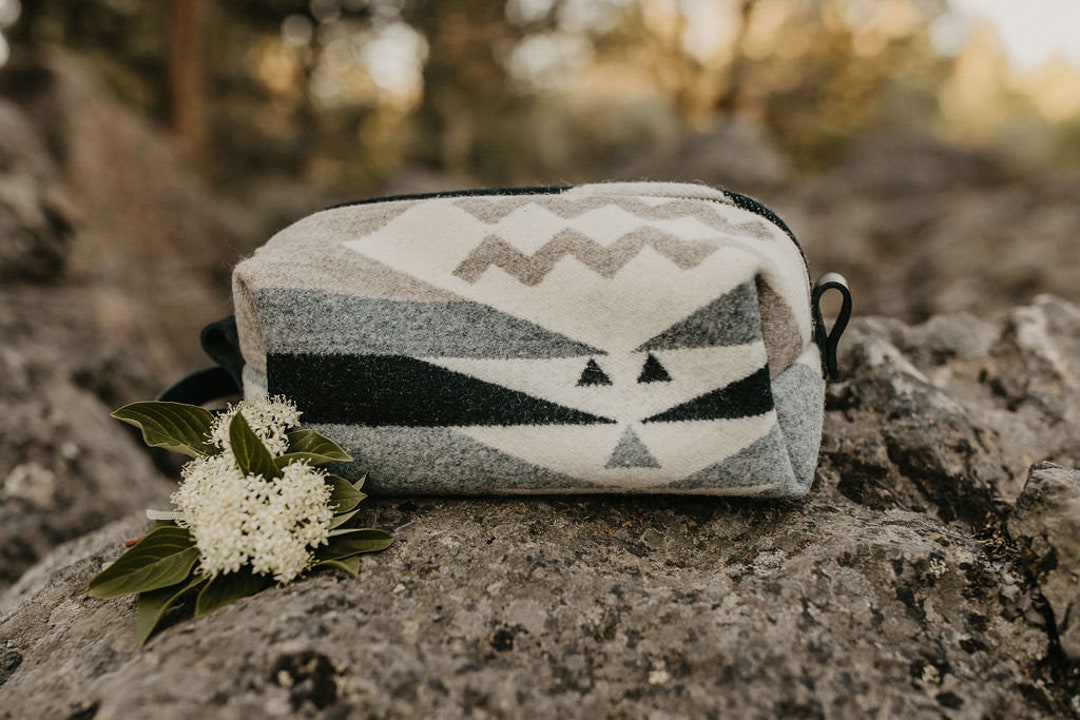 Dopp Kit Made of Pendleton Wool, Shave Kit, Toiletry Bag, Camera Bag, Makeup Bag - Etsy