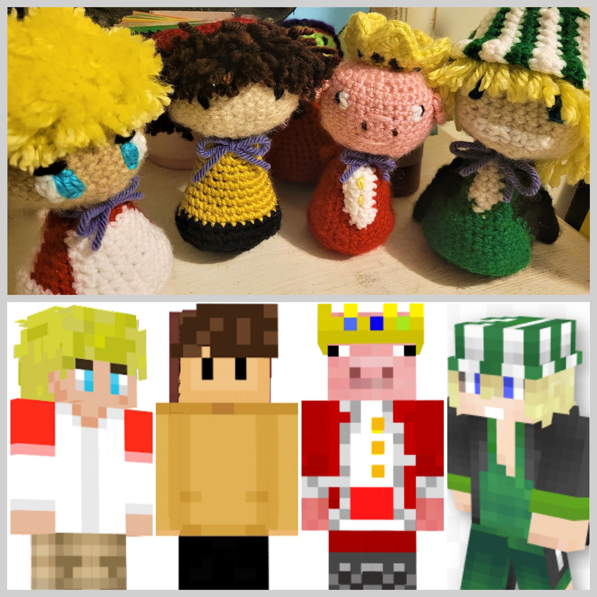 Custom Minecraft Skin Blobs - Etsy