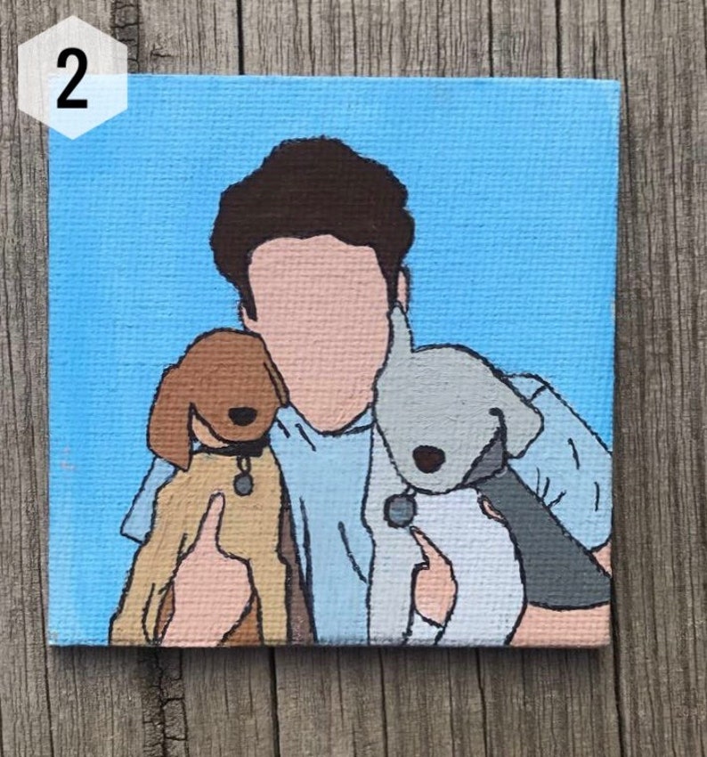 Mini Original Hand Painted One Direction Paintings - Etsy