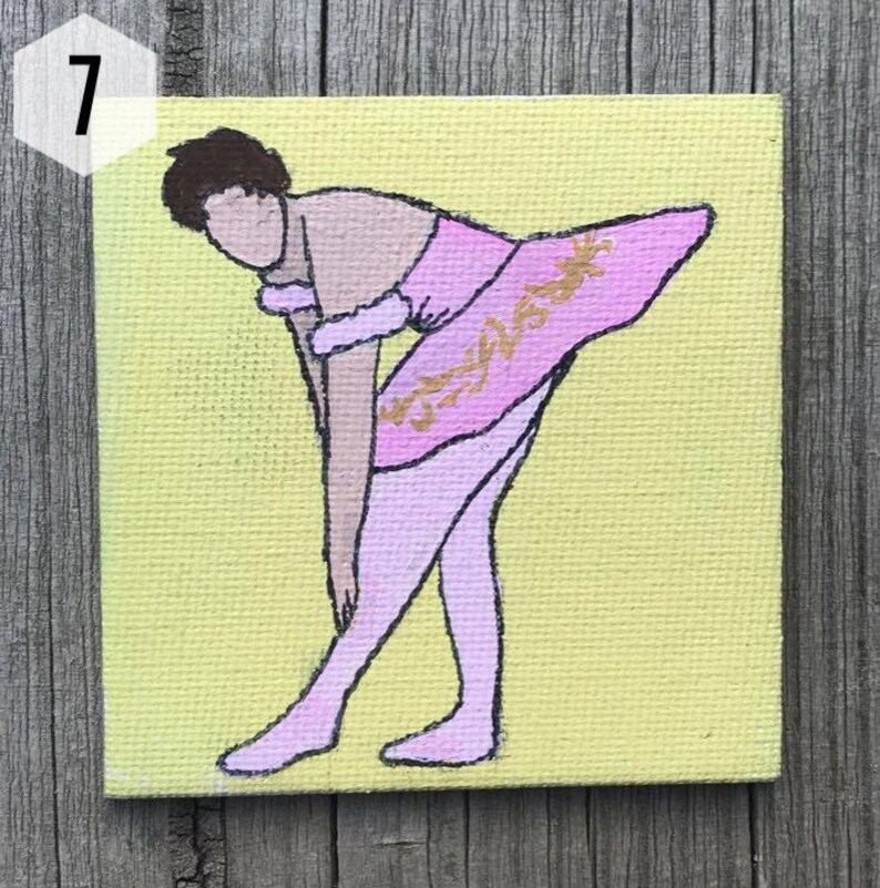 Mini Original Hand Painted One Direction Paintings - Etsy