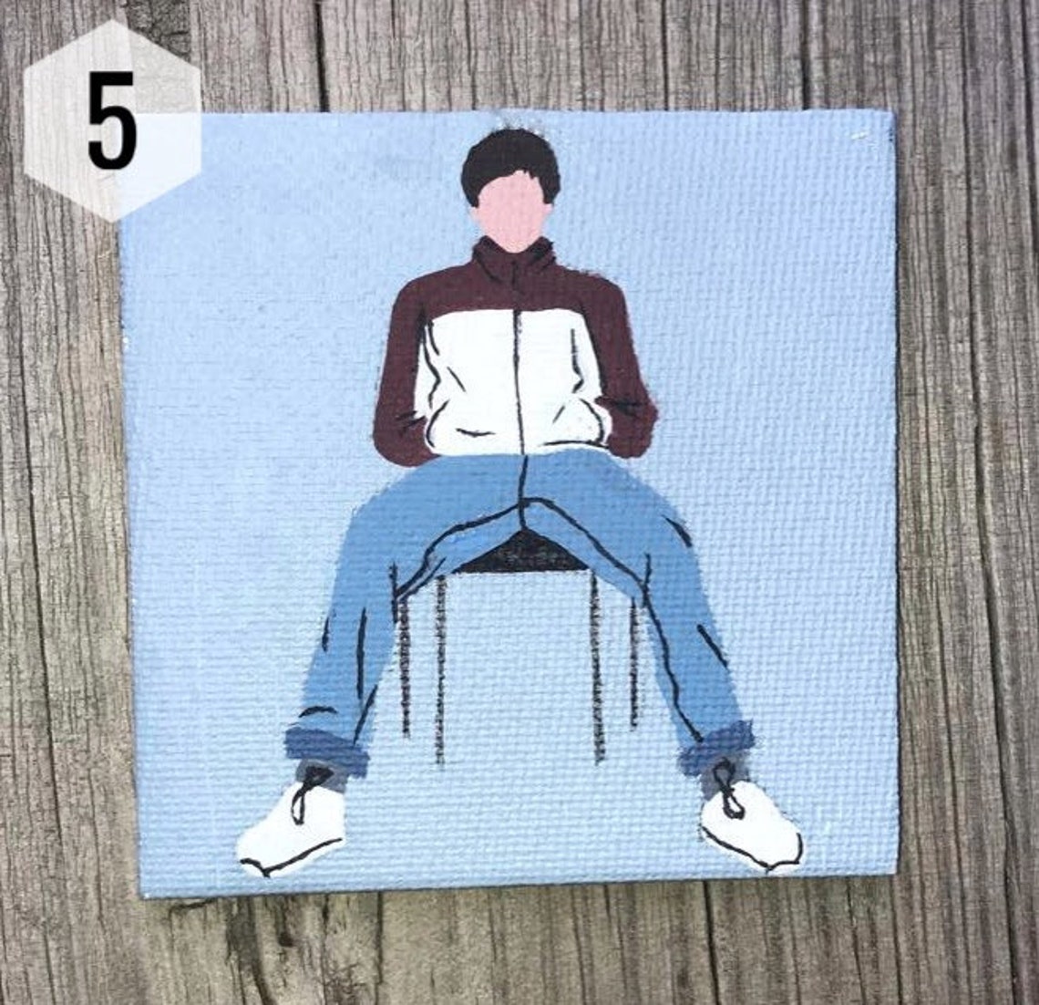 Mini Original Hand Painted One Direction Paintings - Etsy Canada