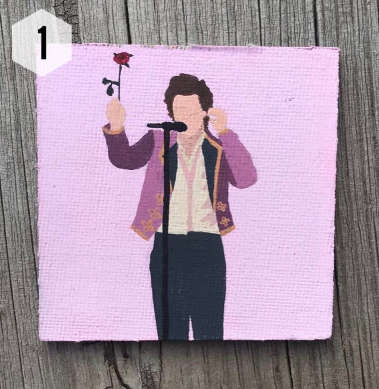 Mini Original Hand Painted One Direction Paintings - Etsy Canada