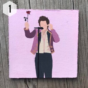 Mini Original Hand Painted One Direction Paintings - Etsy Canada