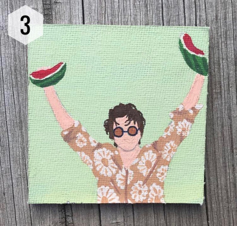Mini Original Hand Painted One Direction Paintings - Etsy