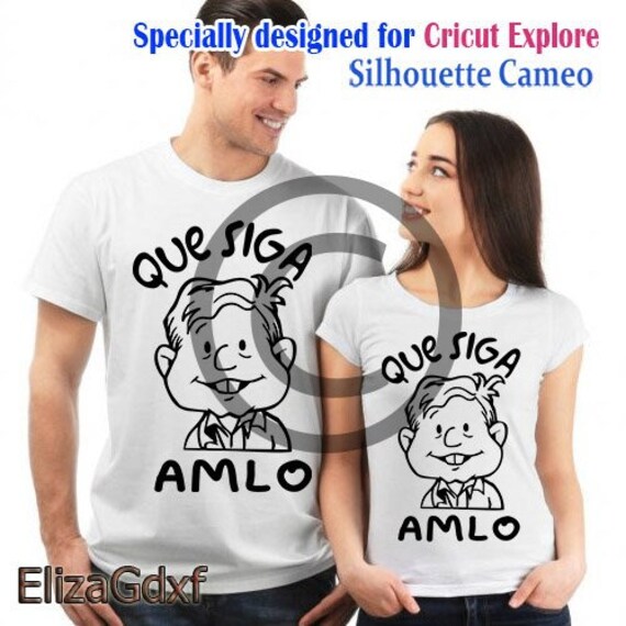 AMLO images SVG eps dxf pdf png cutting file Files | Etsy España