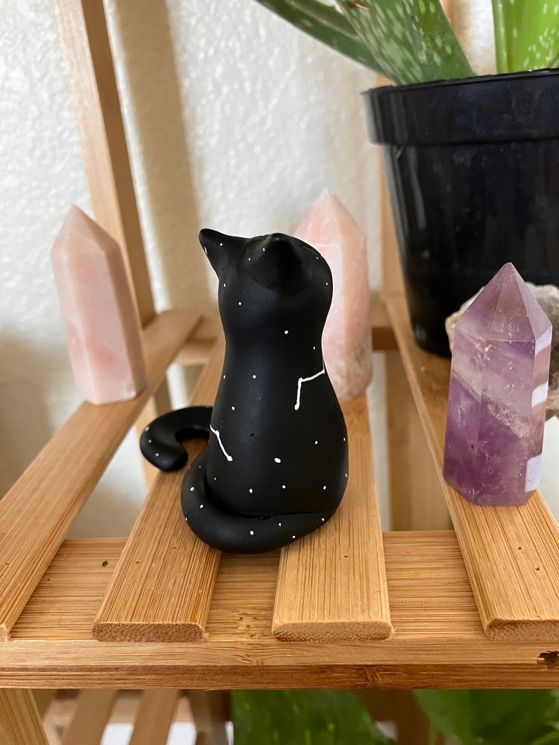 Constellation Black Cat Crystal Sphere Stand Sphere Holder - Etsy
