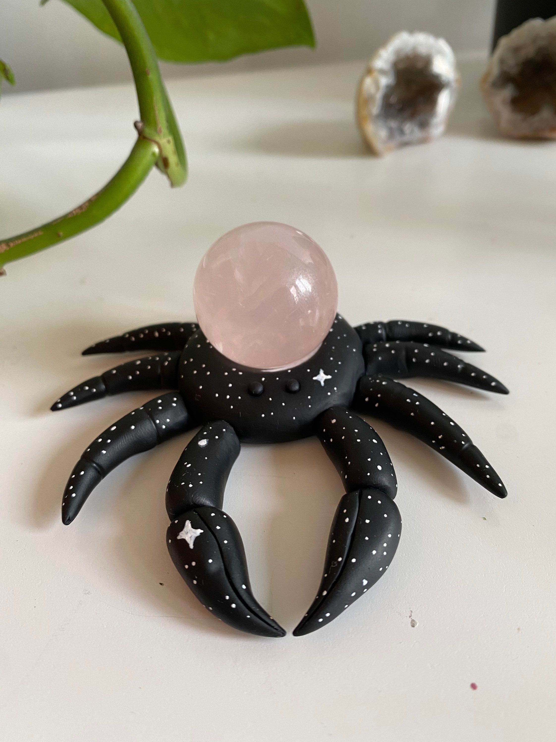 Cancer Crystal Sphere Holder Crystal Sphere Stand Cancer - Etsy