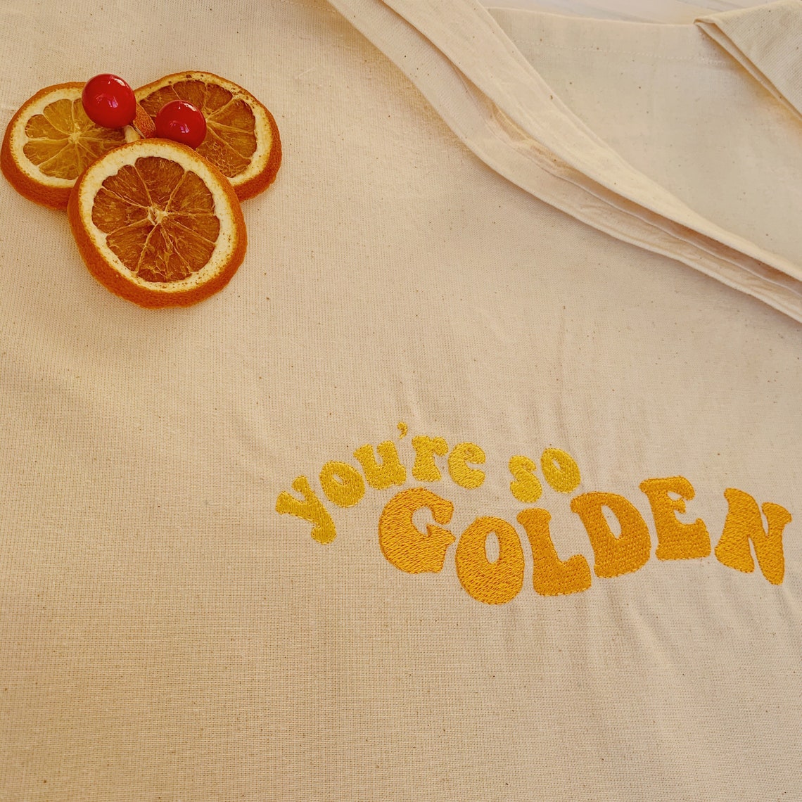 Youre so Golden Harry Styles Embroidered Handmade Canvas - Etsy