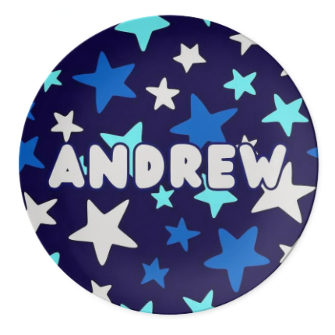 Personalized Plate: Starry Night - Etsy