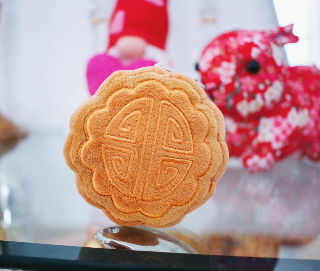 Mooncake Plushie Charm - Etsy