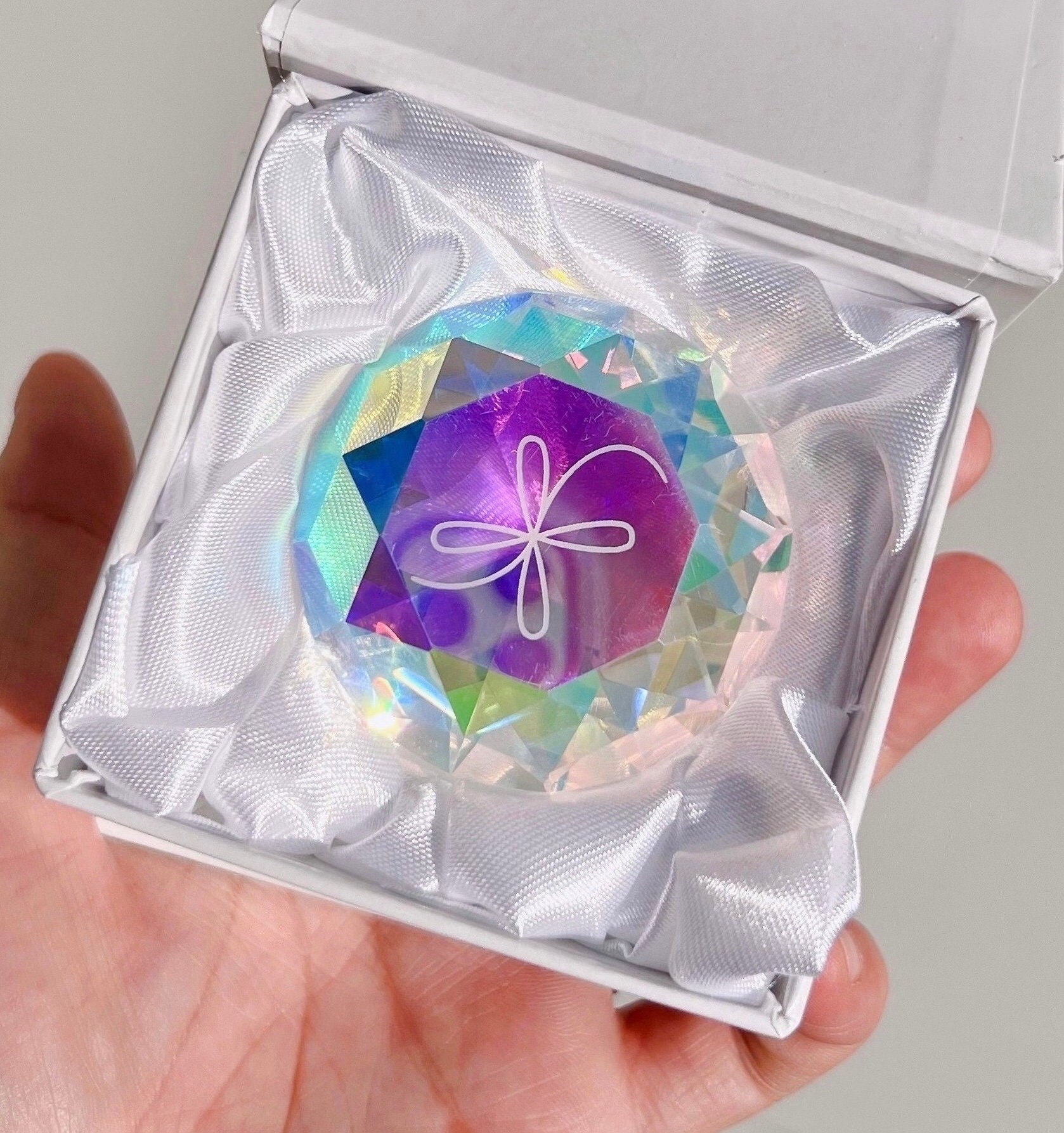 Kpop Glass Diamond Paperweight - Etsy