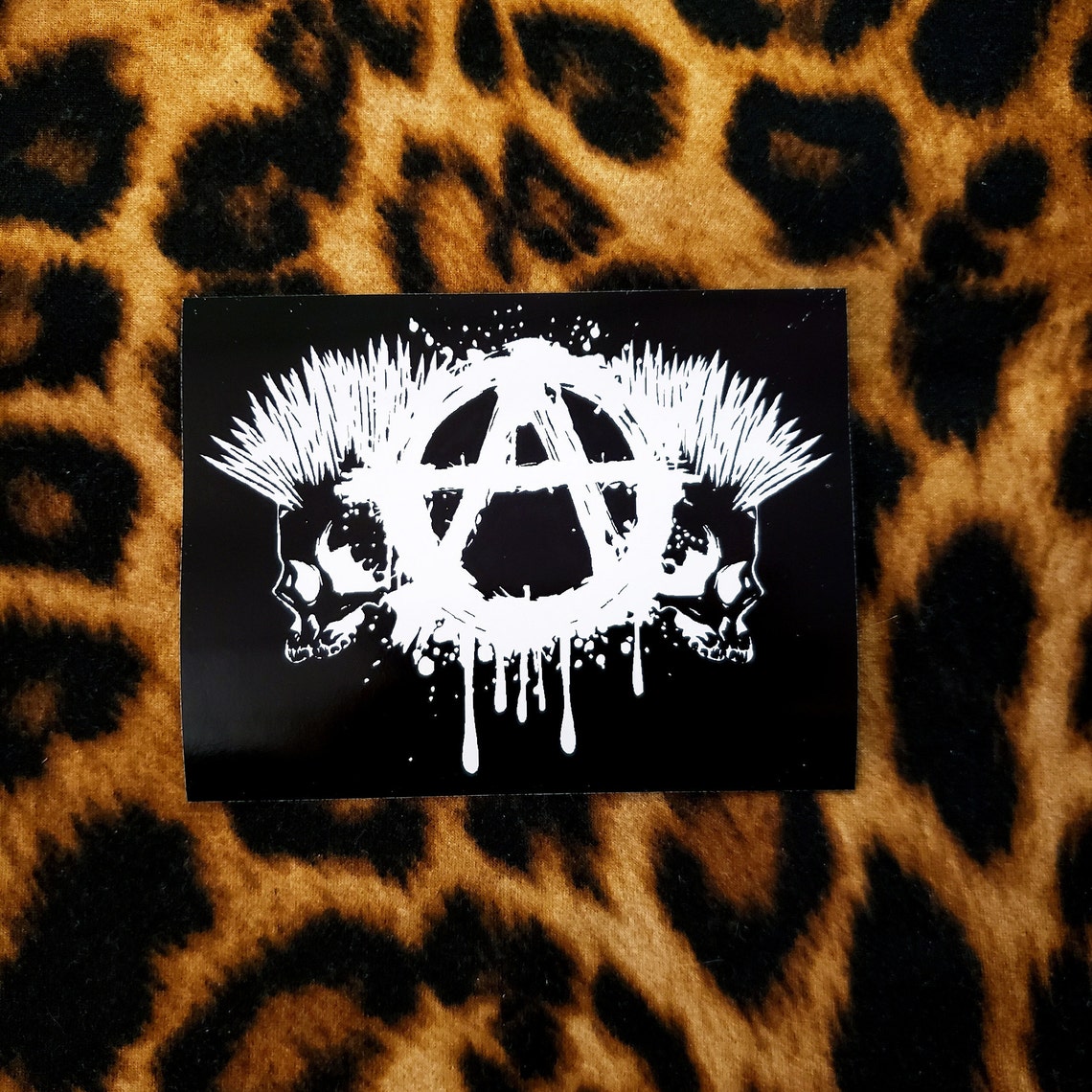 Anarchy Vinyl Resin Sticker anarchism No Gods No Masters - Etsy