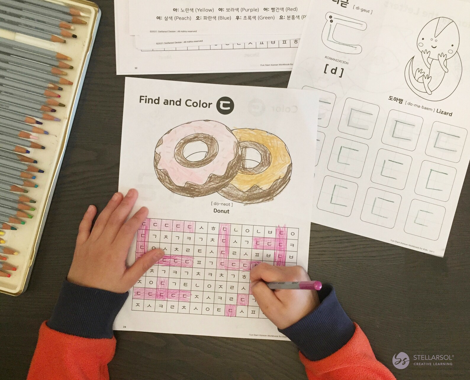 Korean Workbook for Kids 1 | 135 Pages Korean-english Bilingual ...