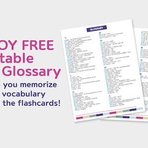 PRINTED Korean Slang Flashcards, Hangul 110 속어, 은어 Essential Popular ...