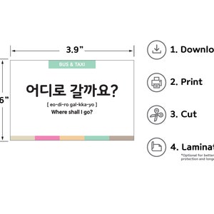 Printable 110 Korean Common Phrases in Everyday Situations | Essential ...
