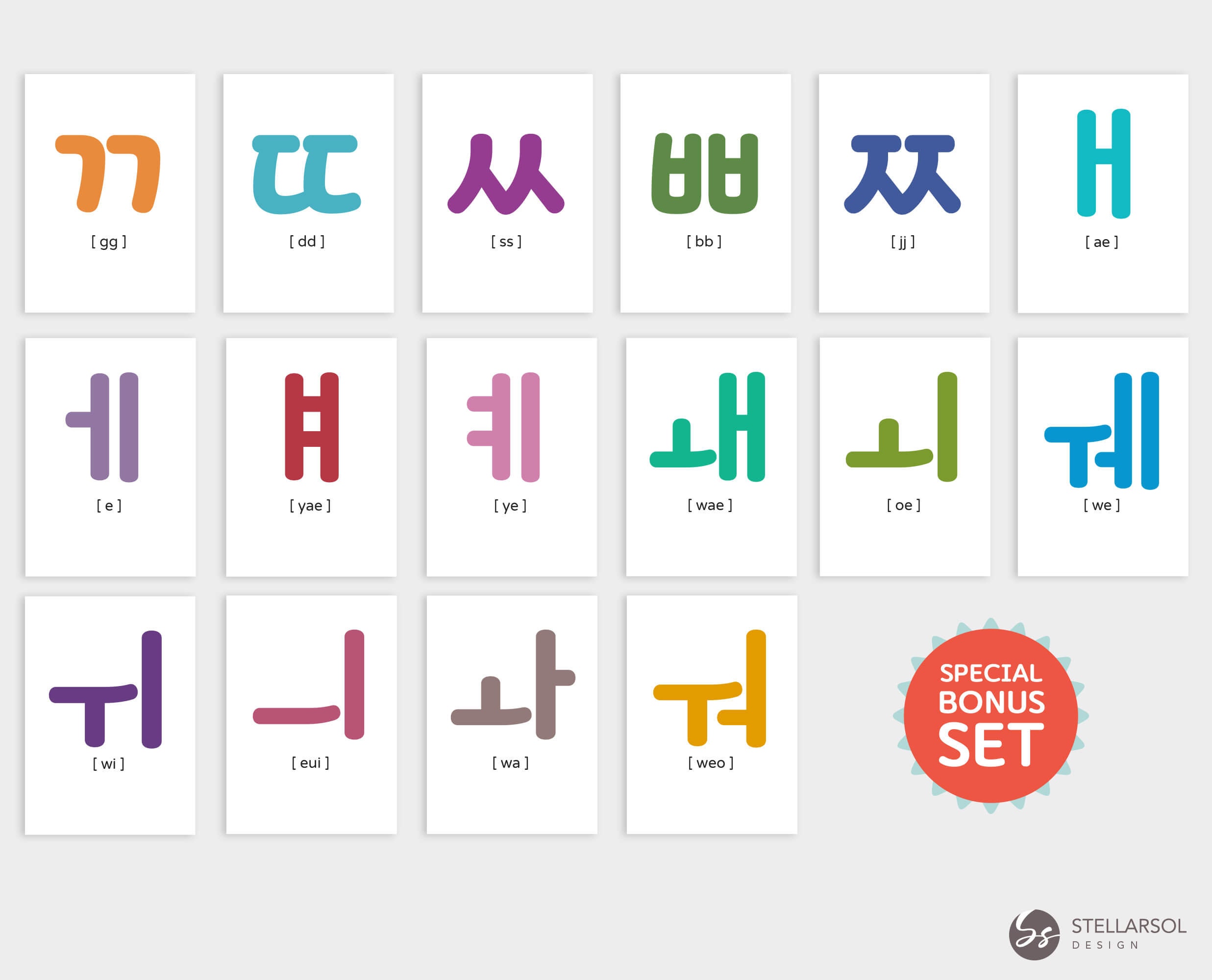 Printable Korean Animal Alphabet Flashcards Bundle Korean - Etsy