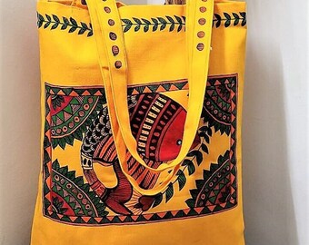 Madhubani Bags - Etsy