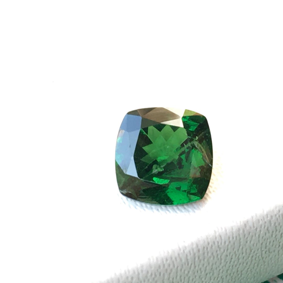 Natural Tsavorite Garnet Cut Stone | Rarest Green Garnet for Jewelry ...