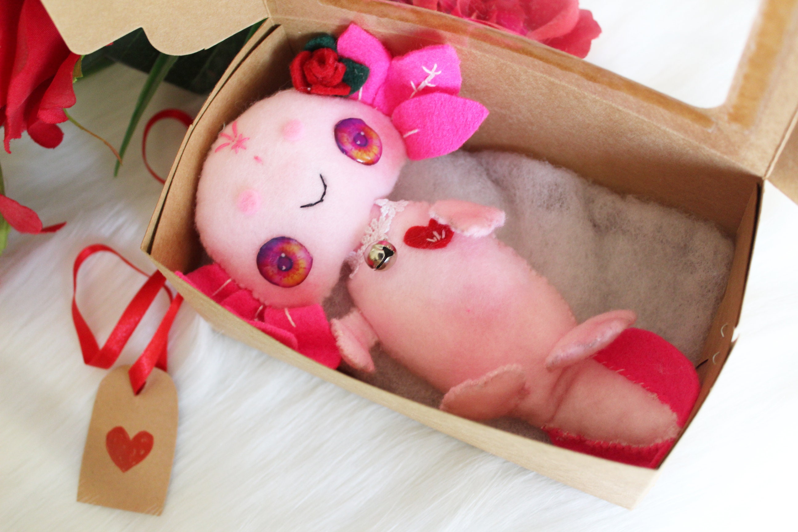 Kawaii Chibi Felt Axolotl Pattern - Etsy