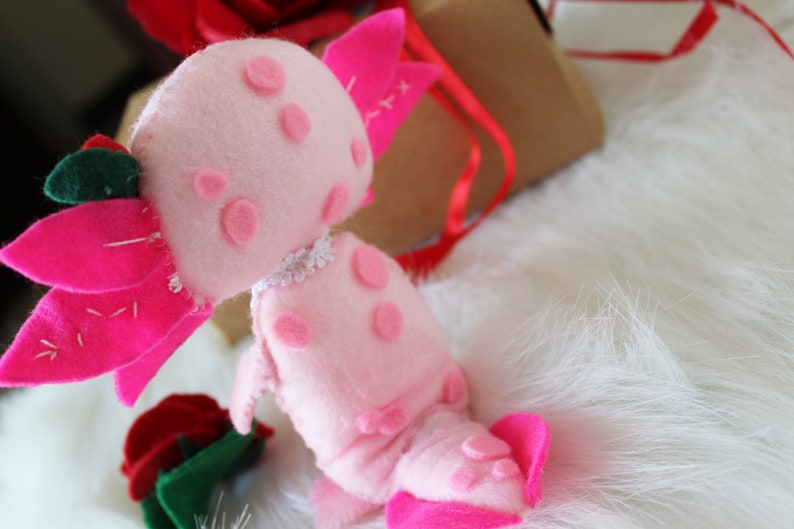 Kawaii Chibi Felt Axolotl Pattern - Etsy