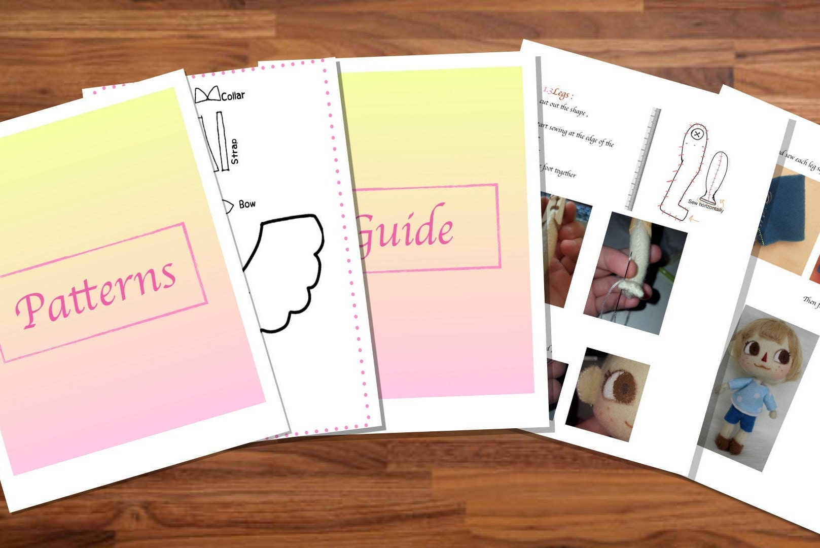 Animal Crossing Persona Felt Doll PATTERN sewing Pattern | Etsy UK