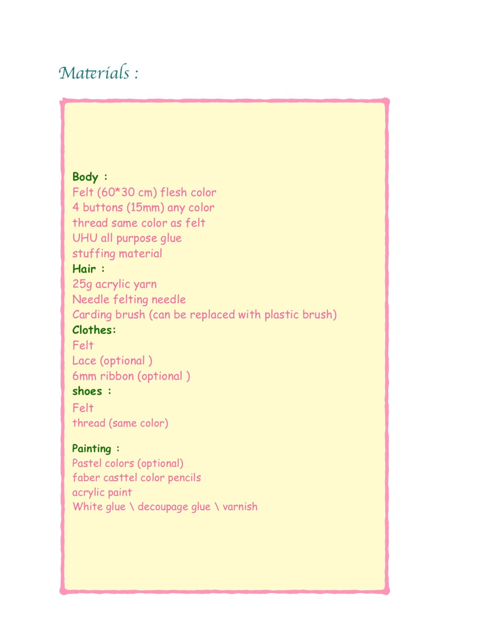 Animal Crossing Persona Felt Doll PATTERN sewing Pattern | Etsy UK