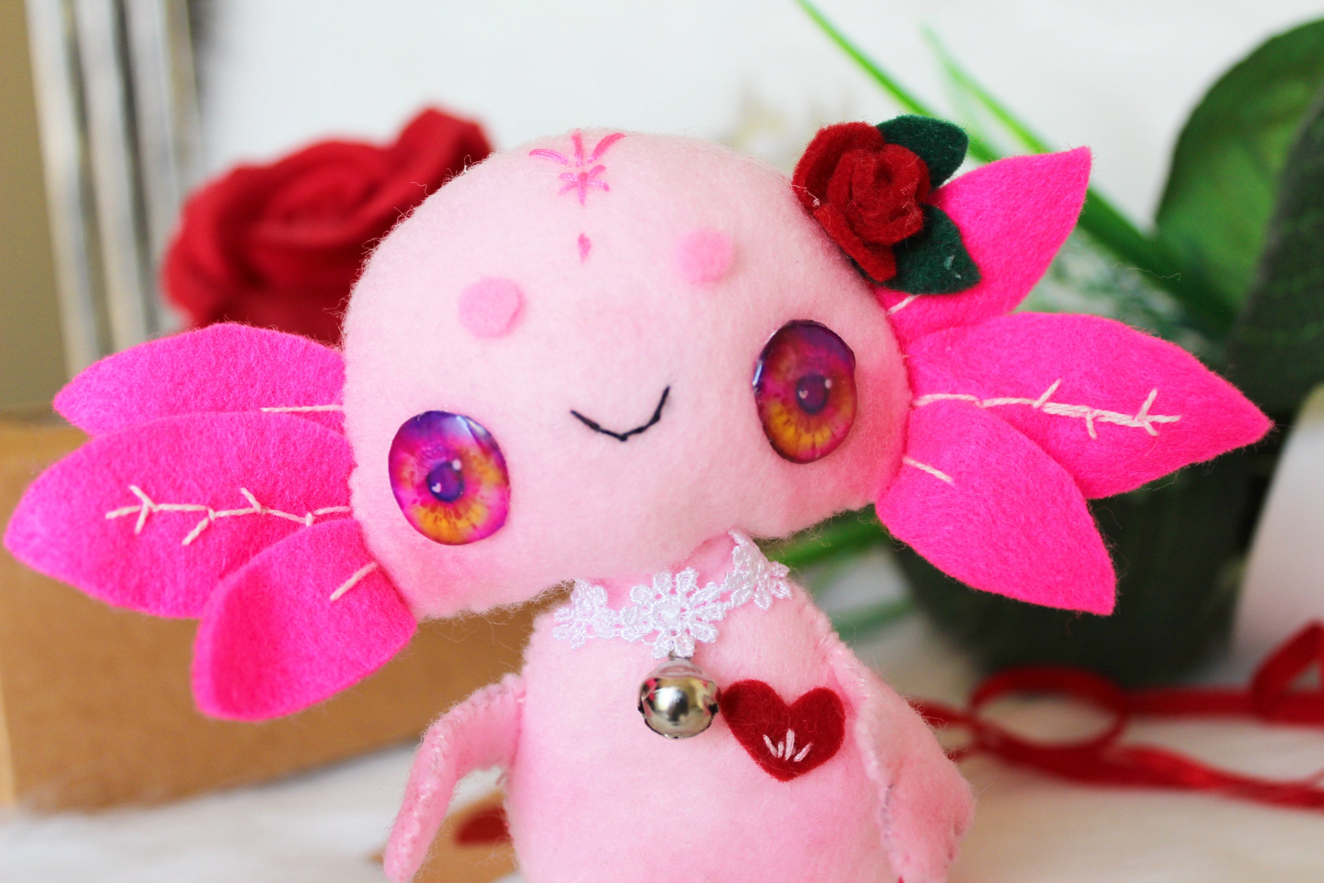 Kawaii Chibi Felt Axolotl Pattern - Etsy
