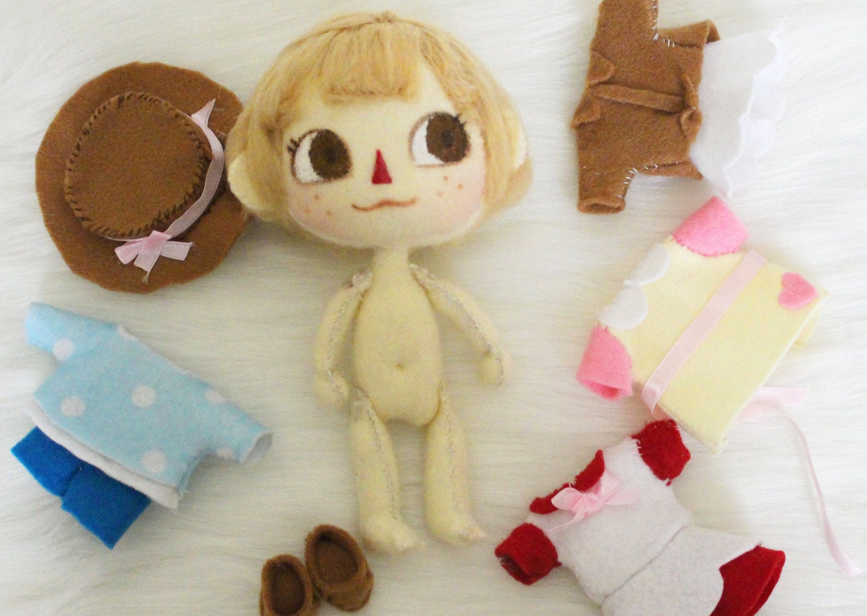Animal Crossing Villager Persona Felt Doll PATTERN \sewing Pattern ...