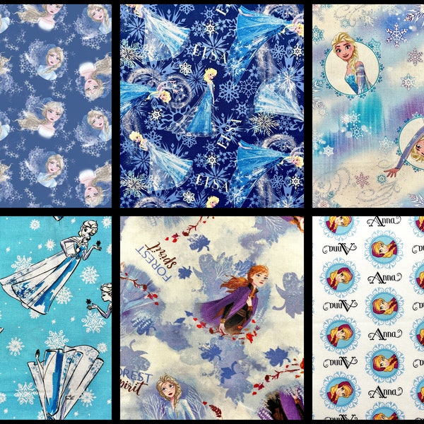 Frozen Fabric - Etsy
