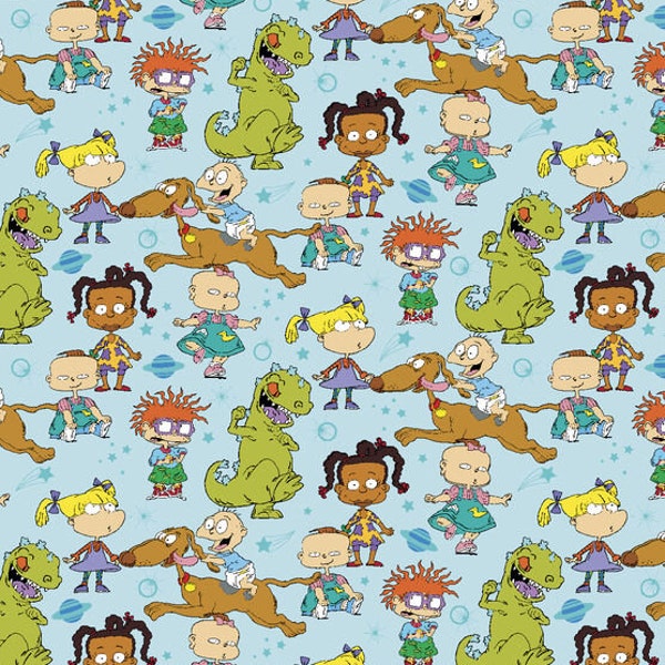 Rugrats Fabric by the Yard - Etsy
