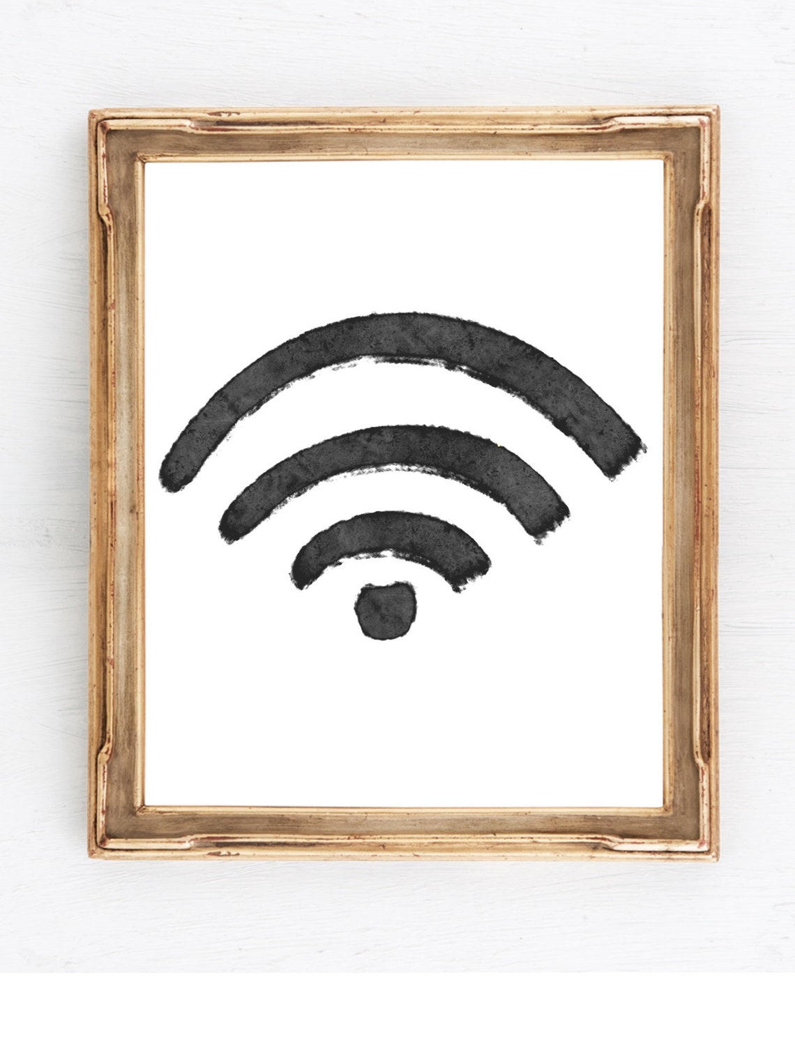 Wifi Password Sign, Printable Wifi Sign Art, Wifi Sign for Airbnb ...