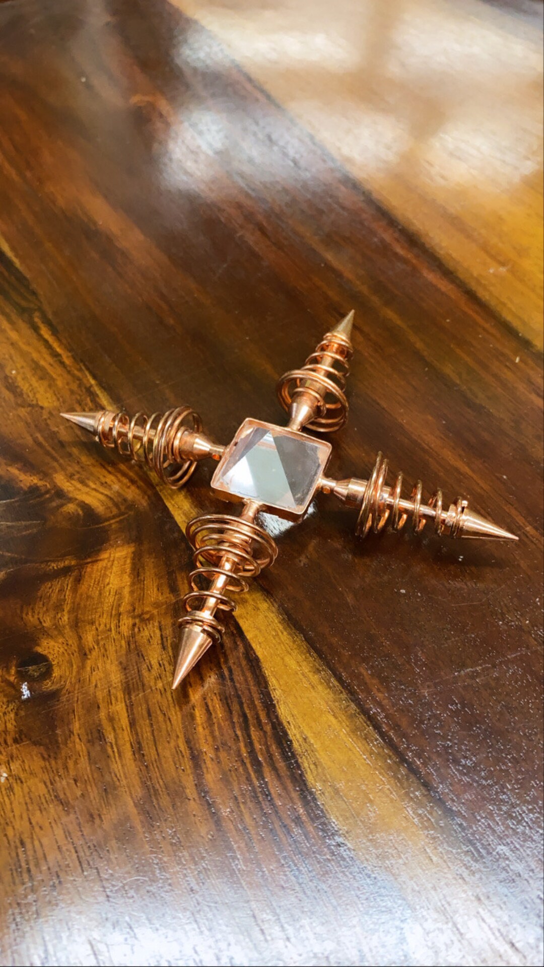 COPPER & QUARTZ CRYSTAL Energy Generator. Used for Reiki Healing ...