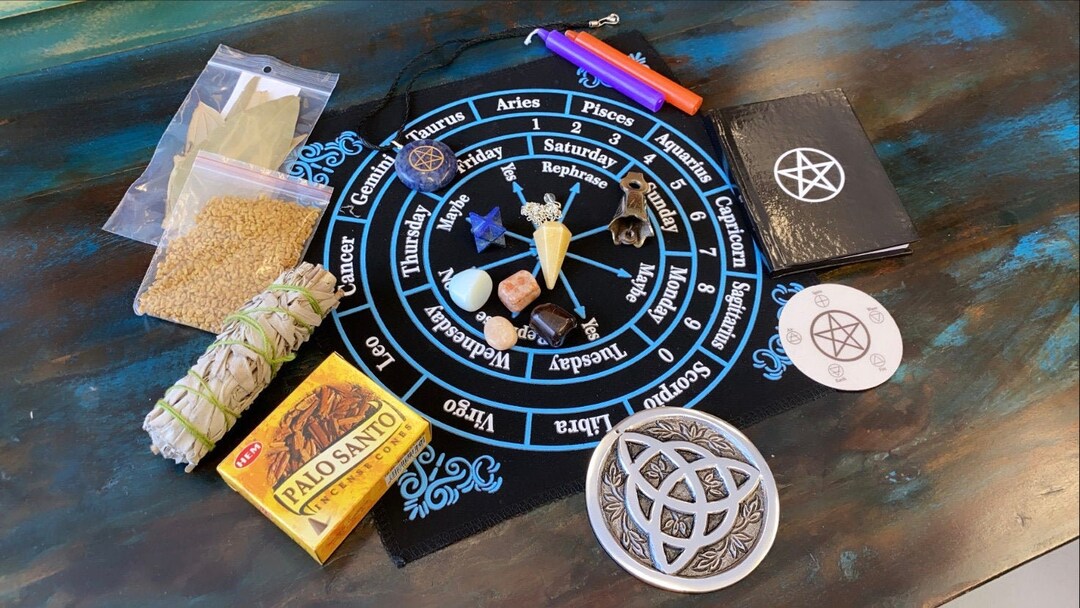 Witch Kit Beginner Witch Set Baby Witch Kit Altar Kit - Witch Altar ...