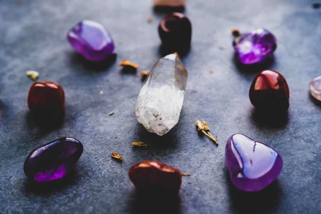 Mystery Box Crystal Collection. Natural Gemstone Set. Healing Crystal ...