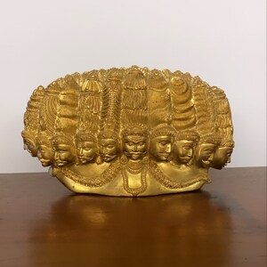 Ravana's Mind - Brass Raavana Statue, Bronze Lord Ravan Statue - the ...