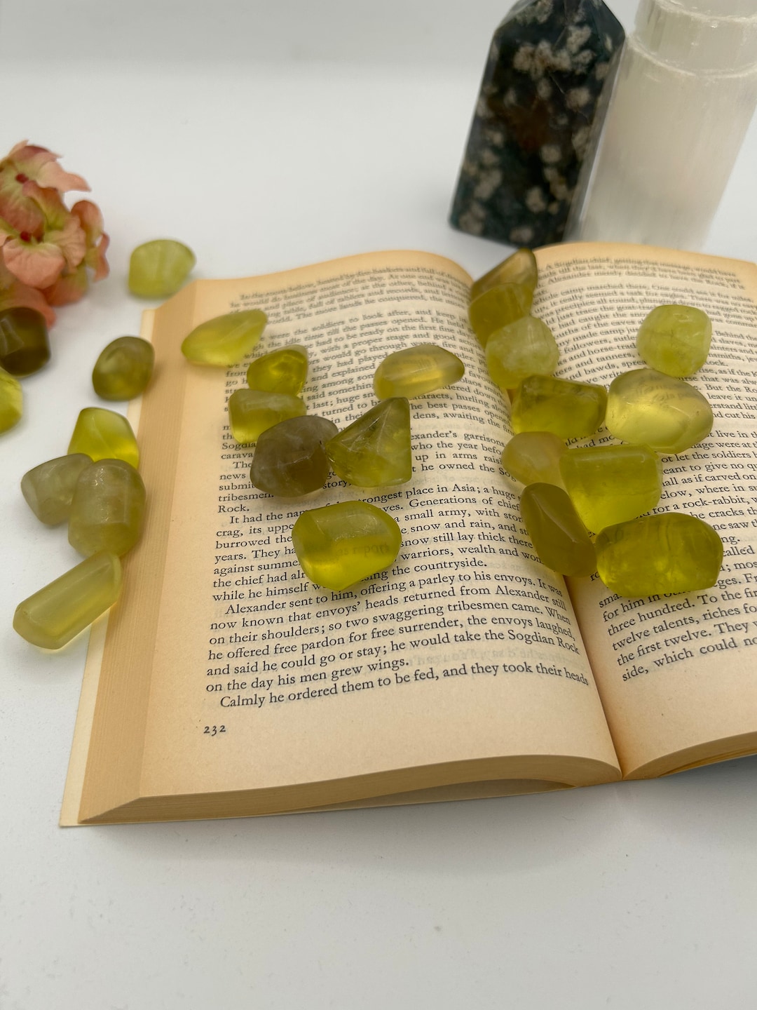 Peridot Tumble Stone Peridot Bulk Wholesale - Heart Chakra Crystal ...