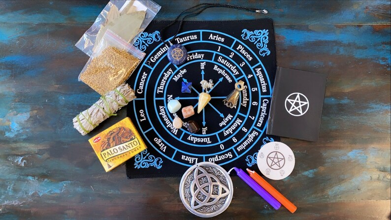 Witch Kit Beginner Witch Set Baby Witch Kit Altar Kit Witch - Etsy