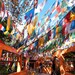 Healing Tibetan Prayer Flags Rolls - 2 Sizes (small 7" & Large 9 ...