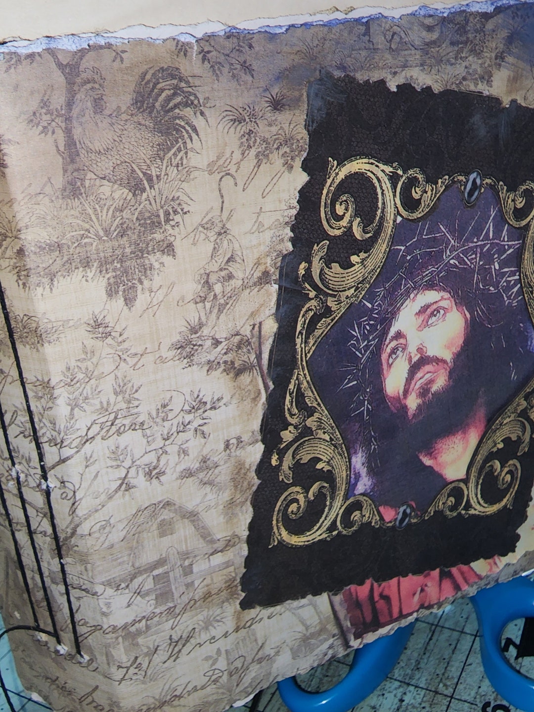 Prayer Explore Journal Handmade Recycle Faith Book - Etsy