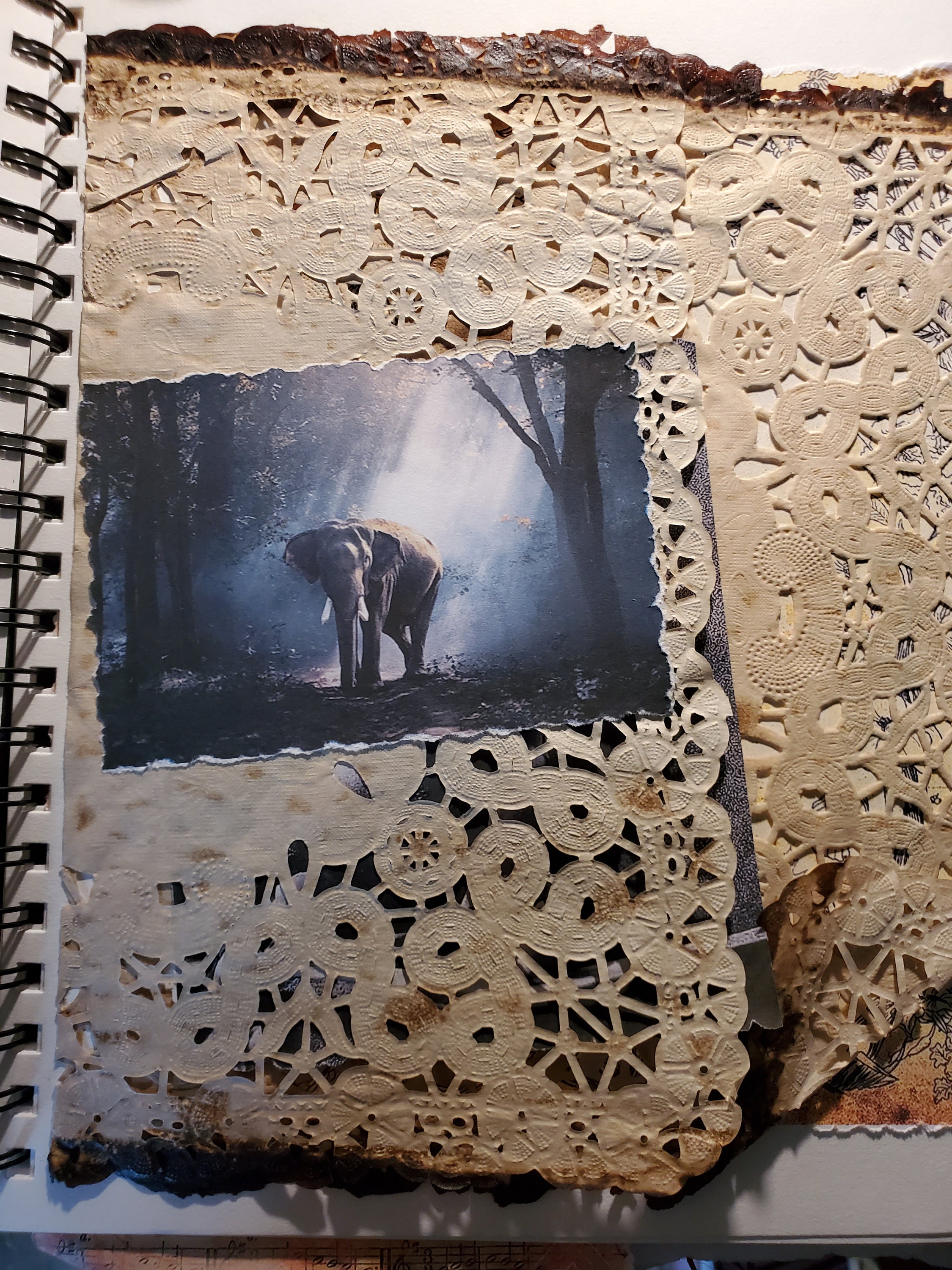 Elephant Journal painted / India - Etsy