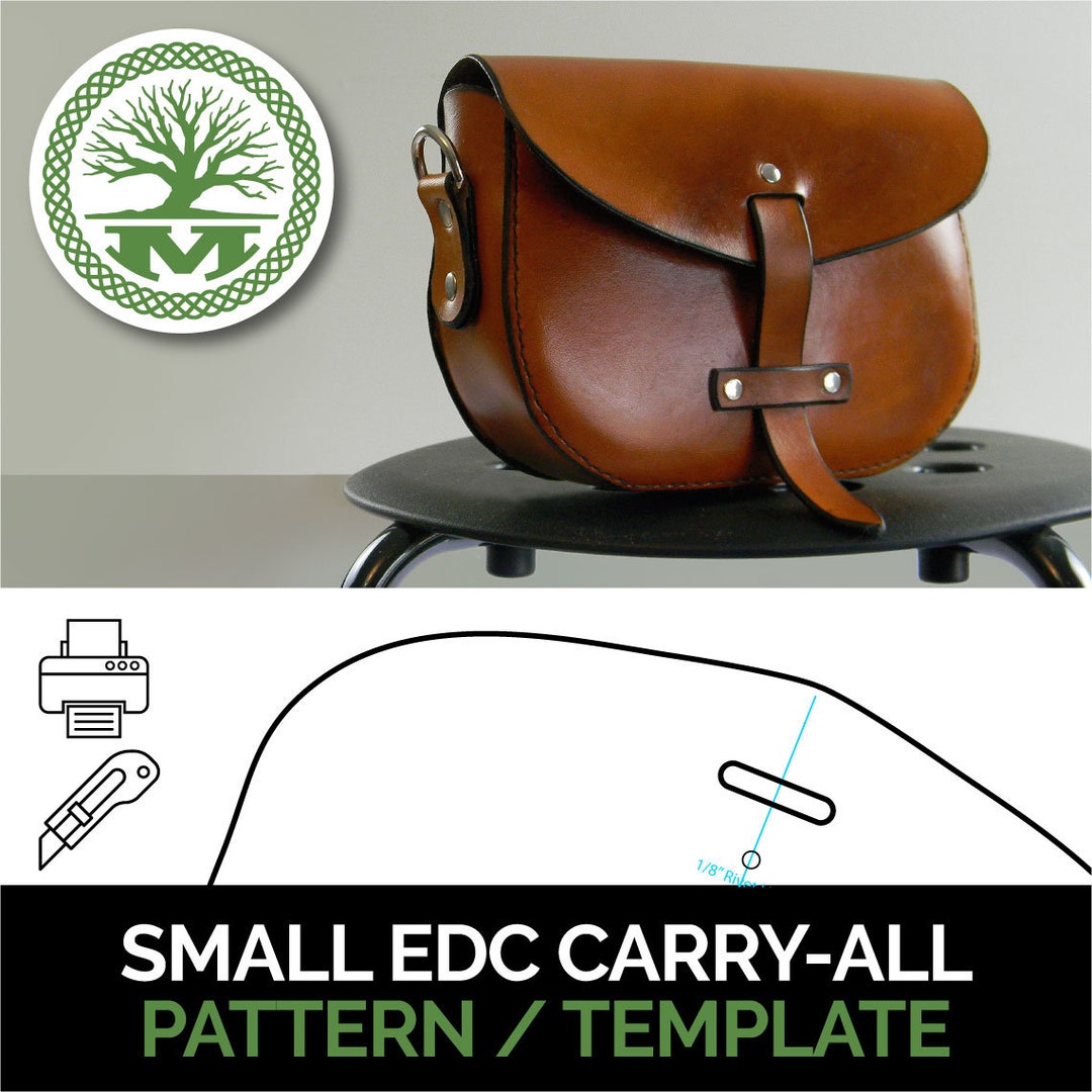 EDC Carry All Bag Pattern - Etsy