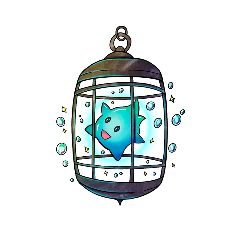 Super Mario Bros Lumalee Sticker - Etsy