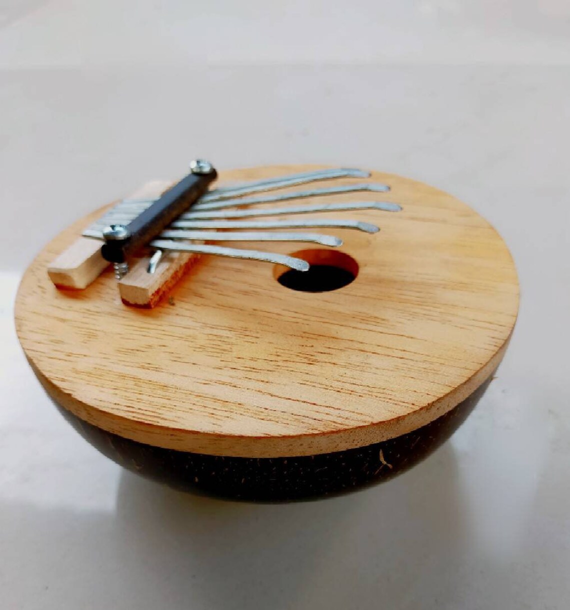 Karimba standard unique instrument music from whole coconut | Etsy