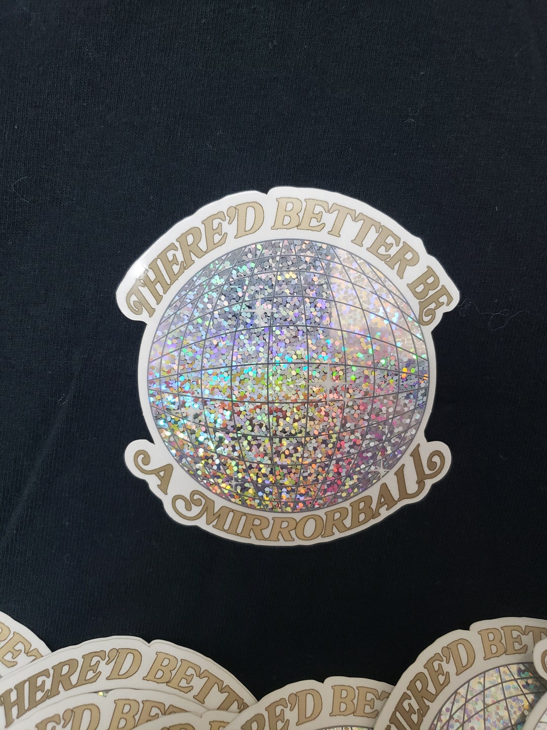 Arctic Monkeys There'd Better Be A Mirrorball Holographic Glitter Vinyl ...